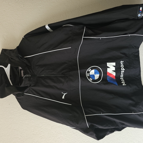 BMW | Jackets & Coats | Puma Bmw Motorsport Black Jacket | Poshmark